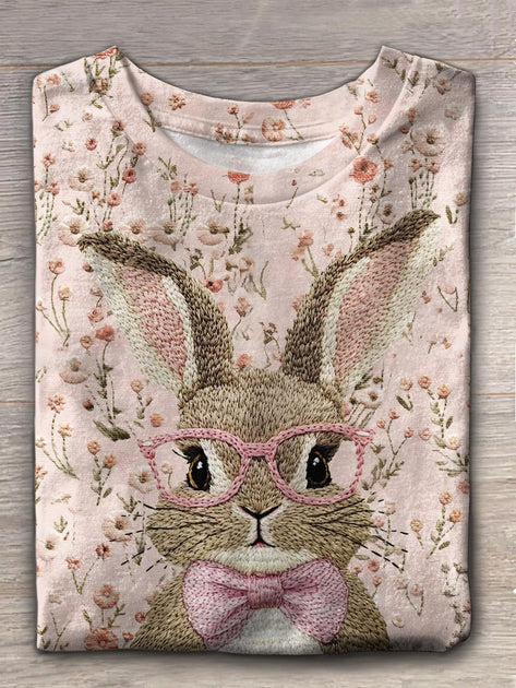 Vintage Happy Easter Crew Neck T-shirt – INNSLANE