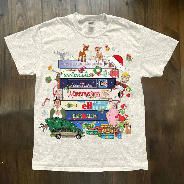 Christmas Movies Case Crew Neck T-shirts – INNSLANE