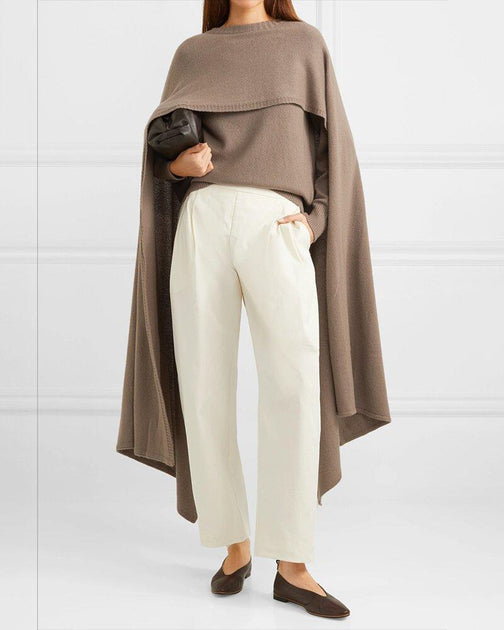 Chic Cloak Design Sweater – INNSLANE